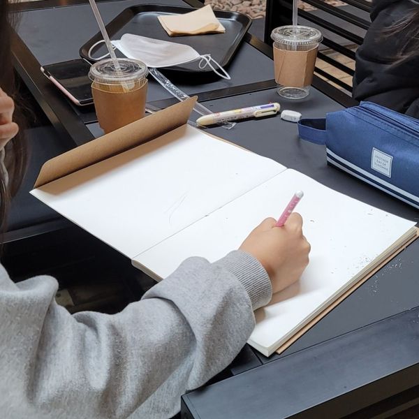 hplusmall 크라프트 드로잉북 무선 노트 가로 중형(W9BB4A7) - 핫트랙스