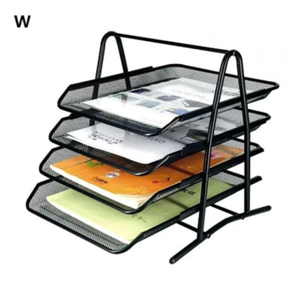 hplusmall 4단슬라이드 스틸서류정리함 - 핫트랙스