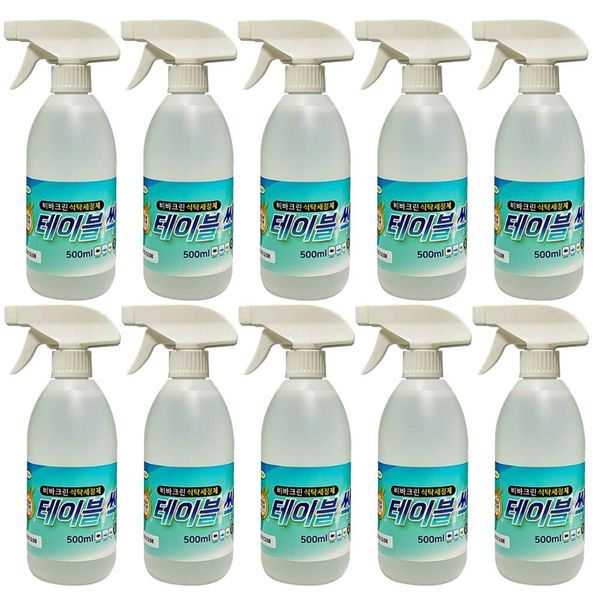 hplusmall 비바크린 테이블싹 500ml 세정제 x 10개(WD778D3) - 핫트랙스