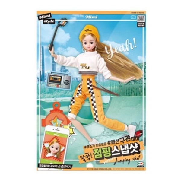 hplusmall 패션 구관 미미 점핑스냅샷 인형 놀이 장난감 - 핫트랙스