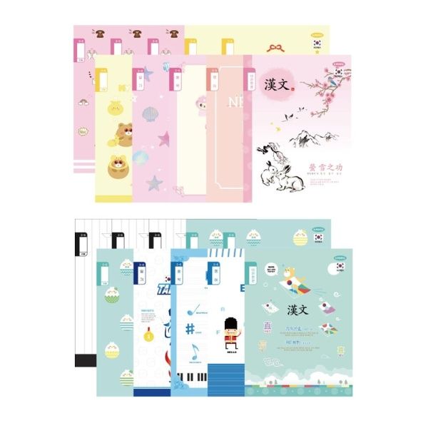 hplusmall 3-6선물set(무제6권 일기1권 음악1권 영어1권 한문1) - 핫트랙스