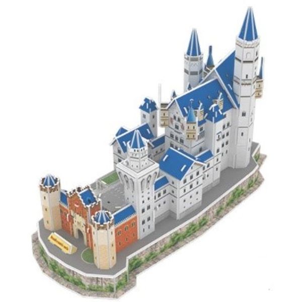 hplusmall 3D 입체퍼즐 건축모형 종이 W8C9D1D - 핫트랙스