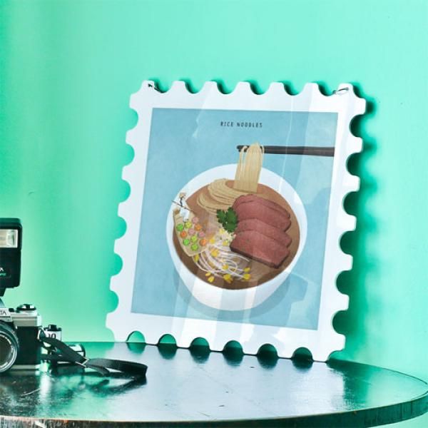 ggoomim nu833-행잉액자_베트남쌀국수(우표중형) - 핫트랙스