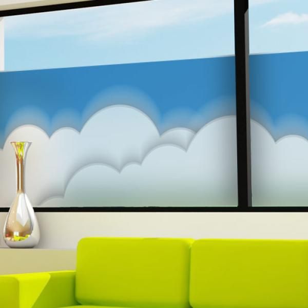 ggoomim pd905-뭉게구름_글라스시트지 - 핫트랙스