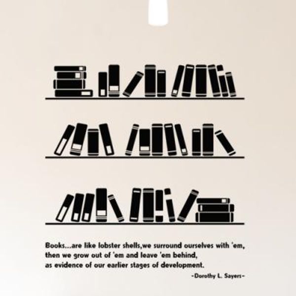 ggoomim cj237-책을읽읍시다_그래픽스티커 - 핫트랙스