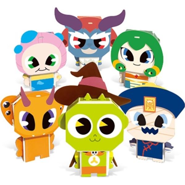 hplusmall 6종 우드락 입체퍼즐 신비아파트 귀신팡팡 신비편 2 - 핫트랙스