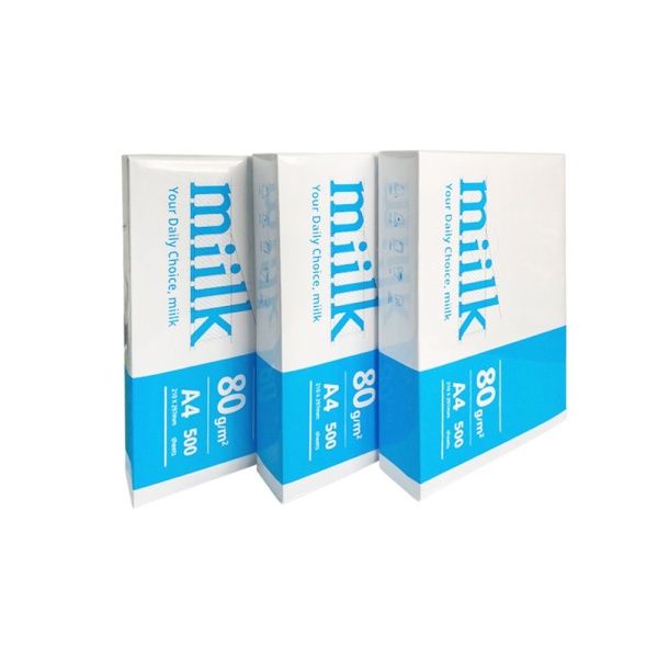 hplusmall 한국제지 밀크 A4용지 80g 2500매 복사용지 - 핫트랙스