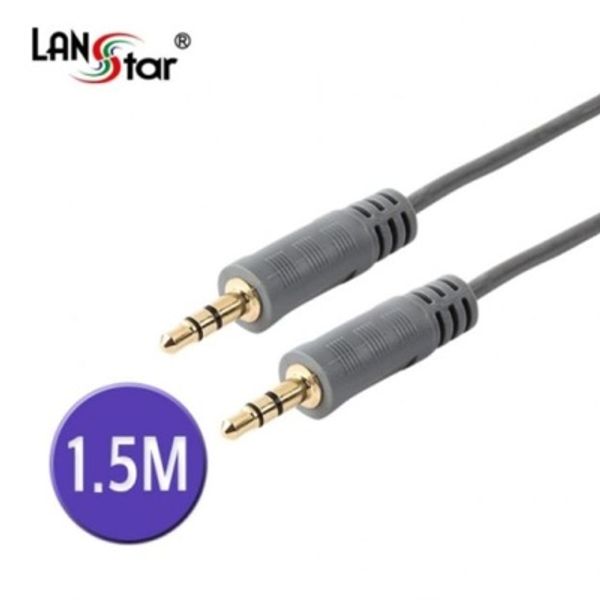 hplusmall 음향 케이블 스테레오케이블 3.5ST MM 1.5M - 핫트랙스