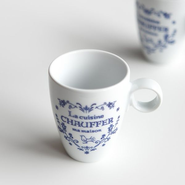 kitchen malling 마메종 블루로즈 링 머그 220ml 1p - 핫트랙스