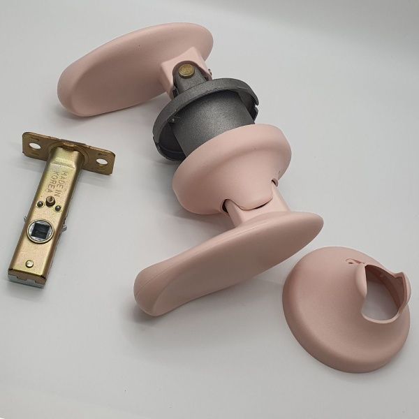 hplusmall 규격랫치 밀고당기는 방문 손잡이 핀잠금 방문고리[WC - 핫트랙스