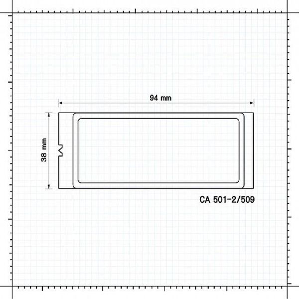 hplusmall 수납함 칸막이 CA501-2용(CA509공용)(W0992C9) - 핫트랙스