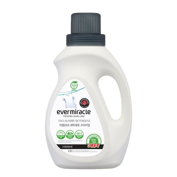 hplusmall EM 3배농축세탁세제(1L) 친환경 83회사용 천연 빨래[W - 핫트랙스