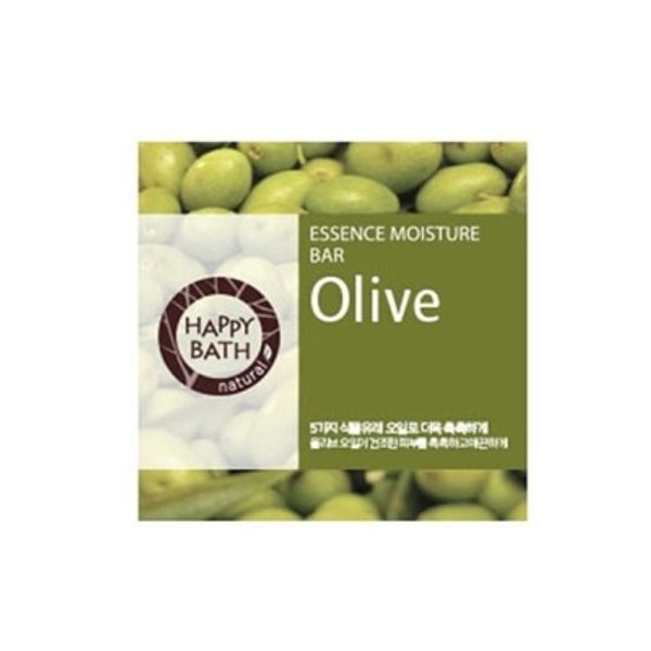 hplusmall 해피바스 내추럴비누 올리브 90G 4입 2개 - 핫트랙스