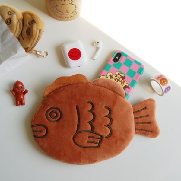 allpattern 빅 붕어빵 멀티 파우치 - 핫트랙스