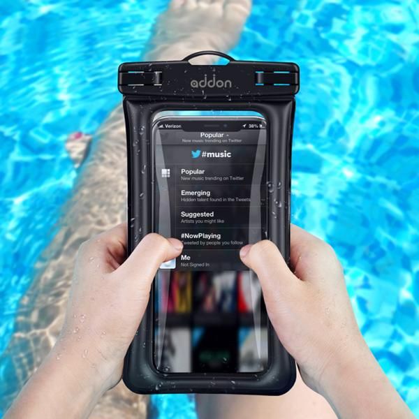 addon 애드온 IPX8 인증 암스트랩 스마트폰 TPU 방수팩 - 핫트랙스