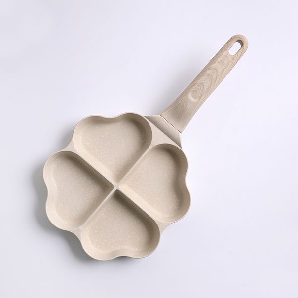 kitchen malling 벨링 IH 인덕션 프라이팬 하트 4구 1p - 핫트랙스