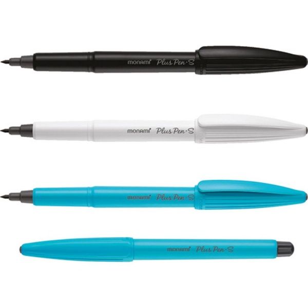 hplusmall 플러스펜S(백 12자루 모나미)(W145B89) - 핫트랙스