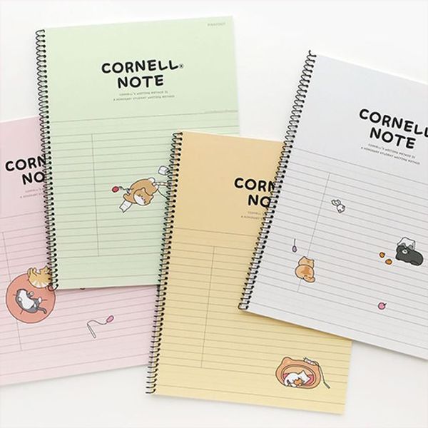 hplusmall 스프링 코넬 원링 노트 8권세트 공책(WFC9C77) - 핫트랙스