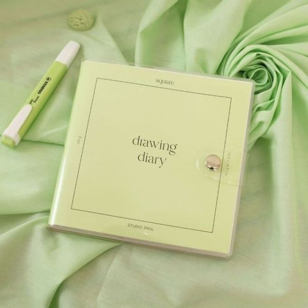 hplusmall 스퀘어 드로잉 다이어리 2[WD36EBA] - 핫트랙스