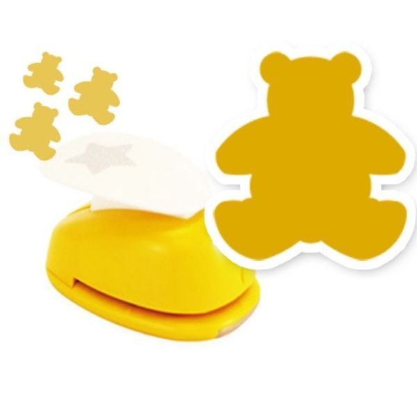 hplusmall 모양펀치 R-25(펀칭규격25mm이내) 005 곰[W27DB8E] - 핫트랙스