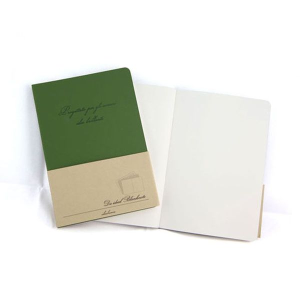 hplusmall 양장노트 무지 1P 그린 학 WC24043 - 핫트랙스