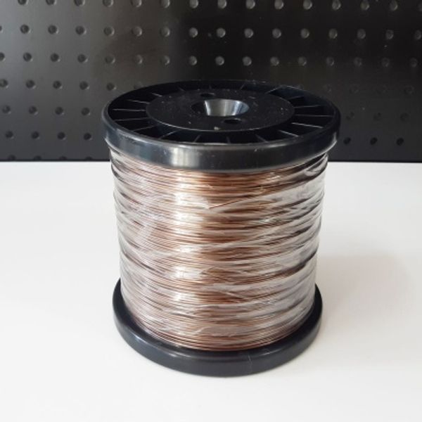 hplusmall 칼라공예철사 갈색(대용량 두께1.0mm 길이240M) - 핫트랙스