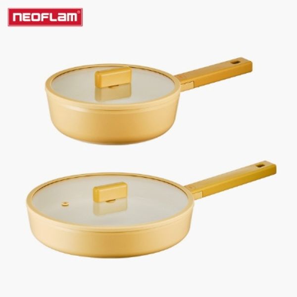 NEOPLAM [네오플램] 풀인덕션 프라이팬 헤이18웍,24팬 2종세트 - 핫트랙스