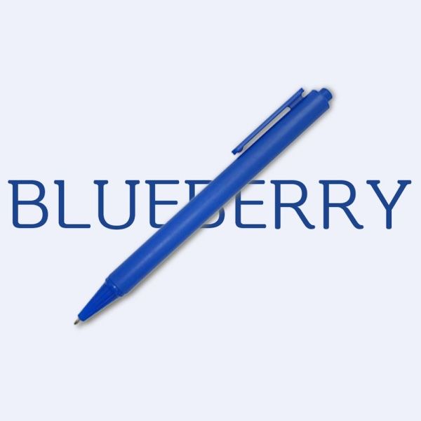 hplusmall 부드러운 필기구 잘써지는 예쁜 국산 볼펜 블루베리[W - 핫트랙스