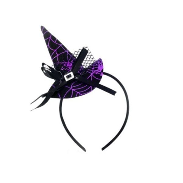 hplusmall PW 할로윈고깔마녀모자머리띠(퍼플) 파티용품 - 핫트랙스