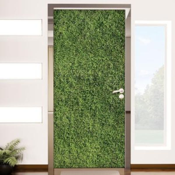 ggoomim bh605-잔디_현관문시트지 - 핫트랙스