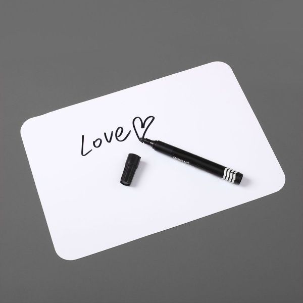 hplusmall 메모존 자석 화이트보드 A4 마그넷 냉장고 메모판[WD4 - 핫트랙스