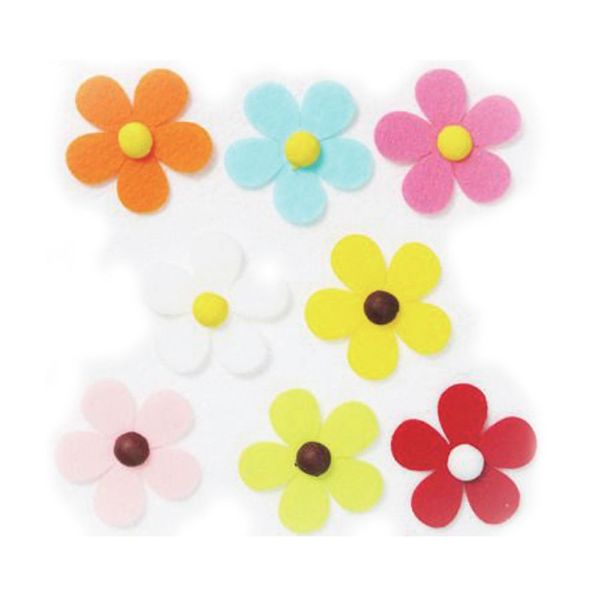 hplusmall 펠트 5잎꽃(중)SET (4 W7C9097 - 핫트랙스