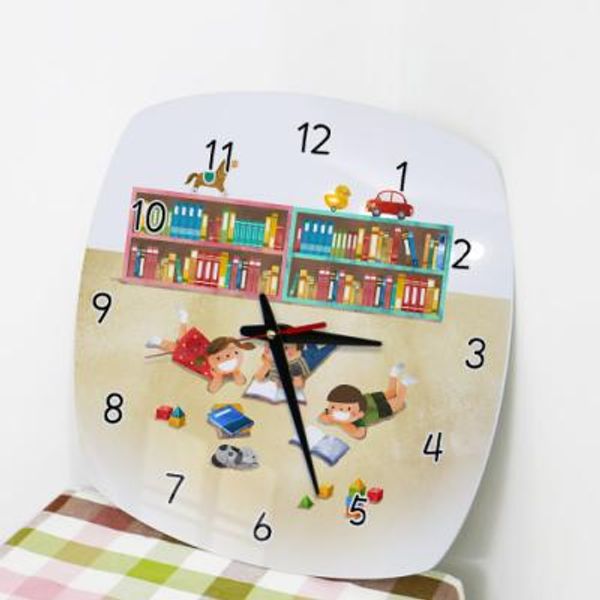 ggoomim td037-아크릴시계_같이책보자 - 핫트랙스