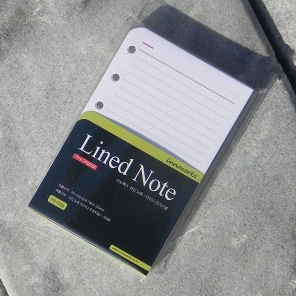 hplusmall 미니 6공바인더 마이링 비보/비바체용 리필속지 100매 - 핫트랙스