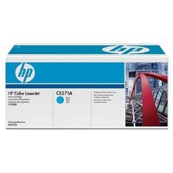 HP HP TONER CE271A / Cyan / Color Laserjet CP5525 / 15,000P - 핫트랙스