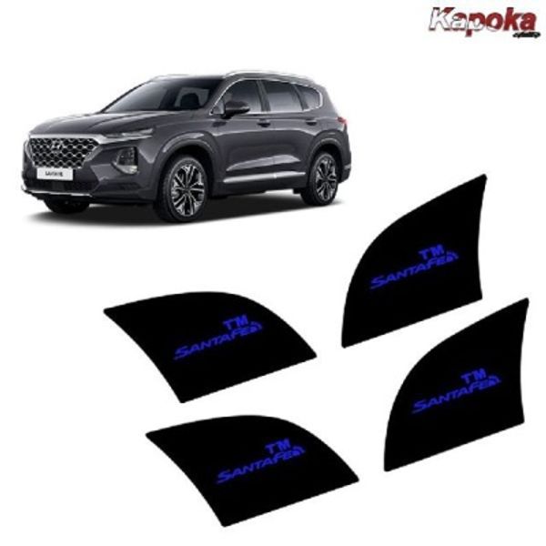 hplusmall 싼타페TM 올뉴싼타페 도어캐치 LED플레이트 / 4조각 - 핫트랙스