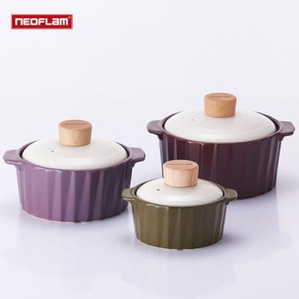 neoflam [네오플램] 프리미엄 내열냄비 해오름 3종 세트 - 핫트랙스