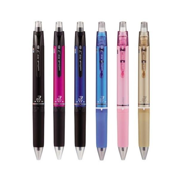 hplusmall 유니 시그노 유니볼RE3 05mm지워지는3색 볼펜URE3 500 - 핫트랙스