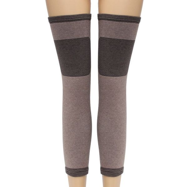 hplusmall 롱 무릎 보온 보호대 2p세트 L 블랙[WCDAE9C] - 핫트랙스