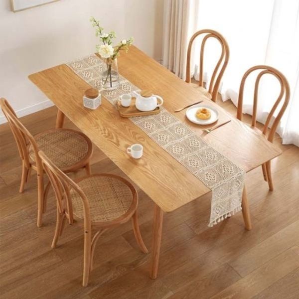 hplusmall (청결공감) 크로쉐 뜨게 테이블러너 레이스라인 4인[W - 핫트랙스