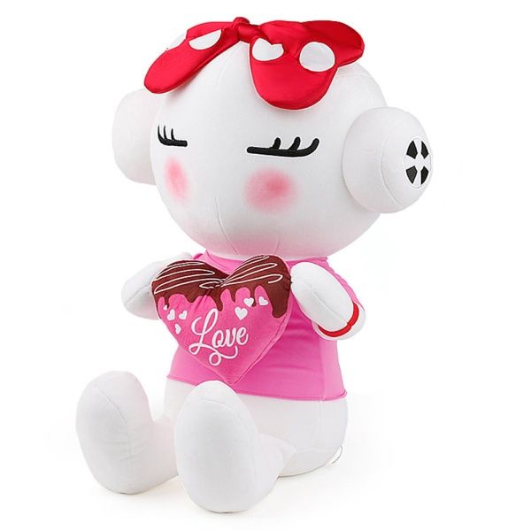 shoppingplan [또로와로로]로로 발렌타인데이 하트 인형(특대 60cm) - 핫트랙스