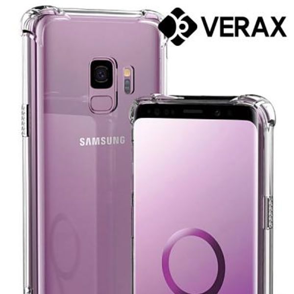 VERAX P073 갤럭시S9플러스 심플 클리어 라운드 젤리케이스 - 핫트랙스