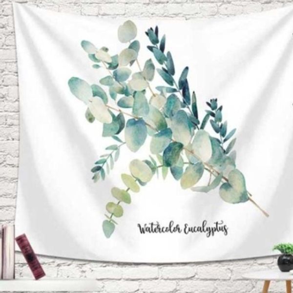 hplusmall 패브릭 4호 그린 유칼립투스 가림막 (특대)200X150 - 핫트랙스