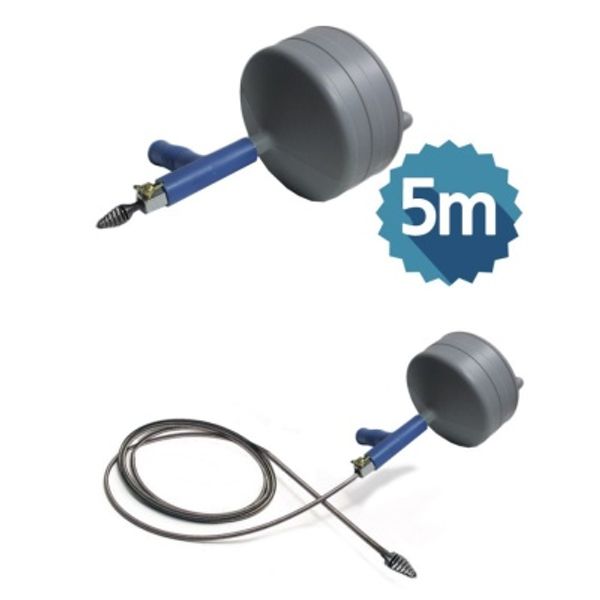 hplusmall 하수관 스네이크 스프링 뚜러펑 5m - 핫트랙스