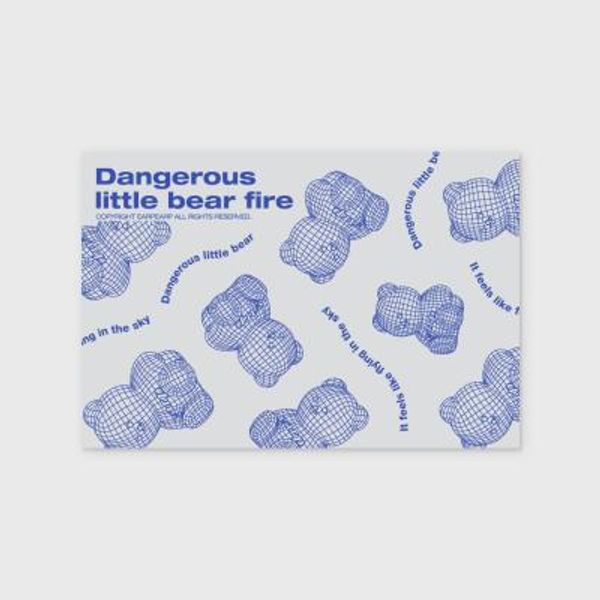 EARPEARP COVY GRID PATTERN-GREY(엽서) - 핫트랙스