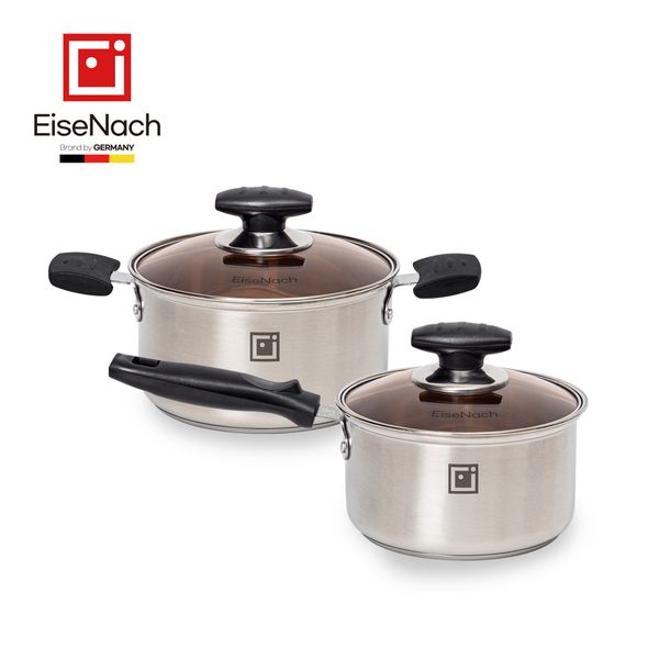 arbast [아이제나흐] 베틴 IH 스텐냄비 2종A세트 (편18+양20) - 핫트랙스