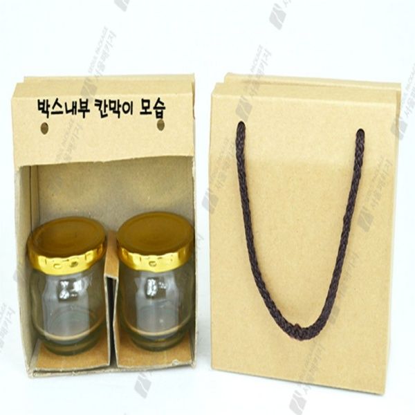 hplusmall 타원 140 다용도 수제 청 유리병+수축필름(WBDBD0A) - 핫트랙스