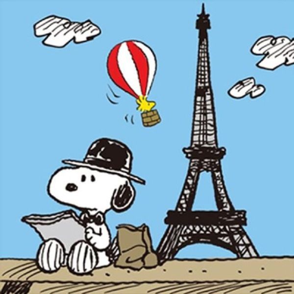 hplusmall (SM)DIY 그리기 페인팅 피너츠 스누피 여행 25X25 - 핫트랙스