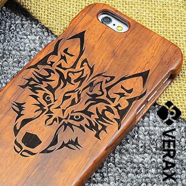 VERAX P256 아이폰XS 원목 조각 패턴 하드 케이스 - 핫트랙스