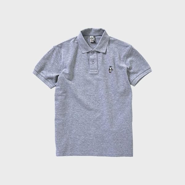 CHUMS 첨스 부비 폴로 카라 반팔 티셔츠 HGRAY - 핫트랙스